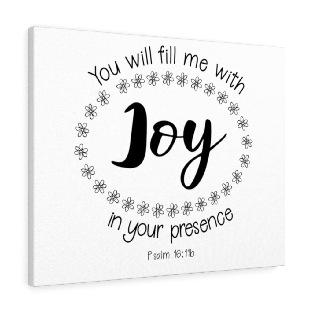Scripture Walls Psalm 18:116 Joy Bible Verse Canvas Christian Wall Art ...