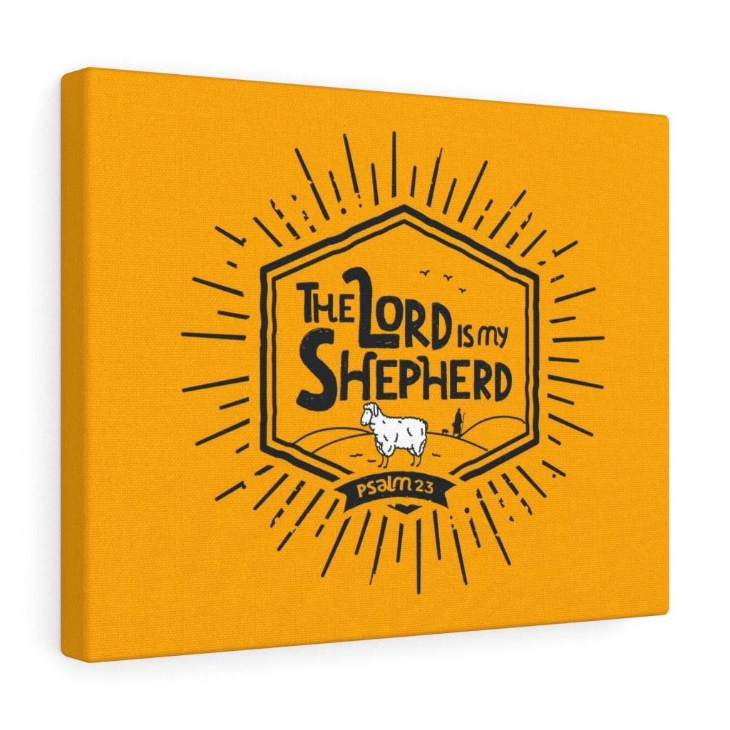 Scripture Walls Psalm 23-1 Lord Is My Shepherd Orange Bible Verse ...