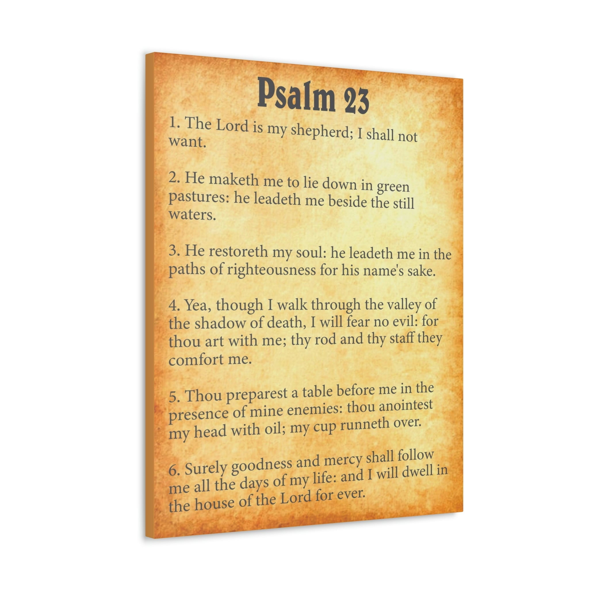 Scripture Walls Psalm 23 Chapter Gold Bible Canvas Christian Wall Art scripture-walls-psalm-23-chapter-gold-bible-canvas-christian-wall-art