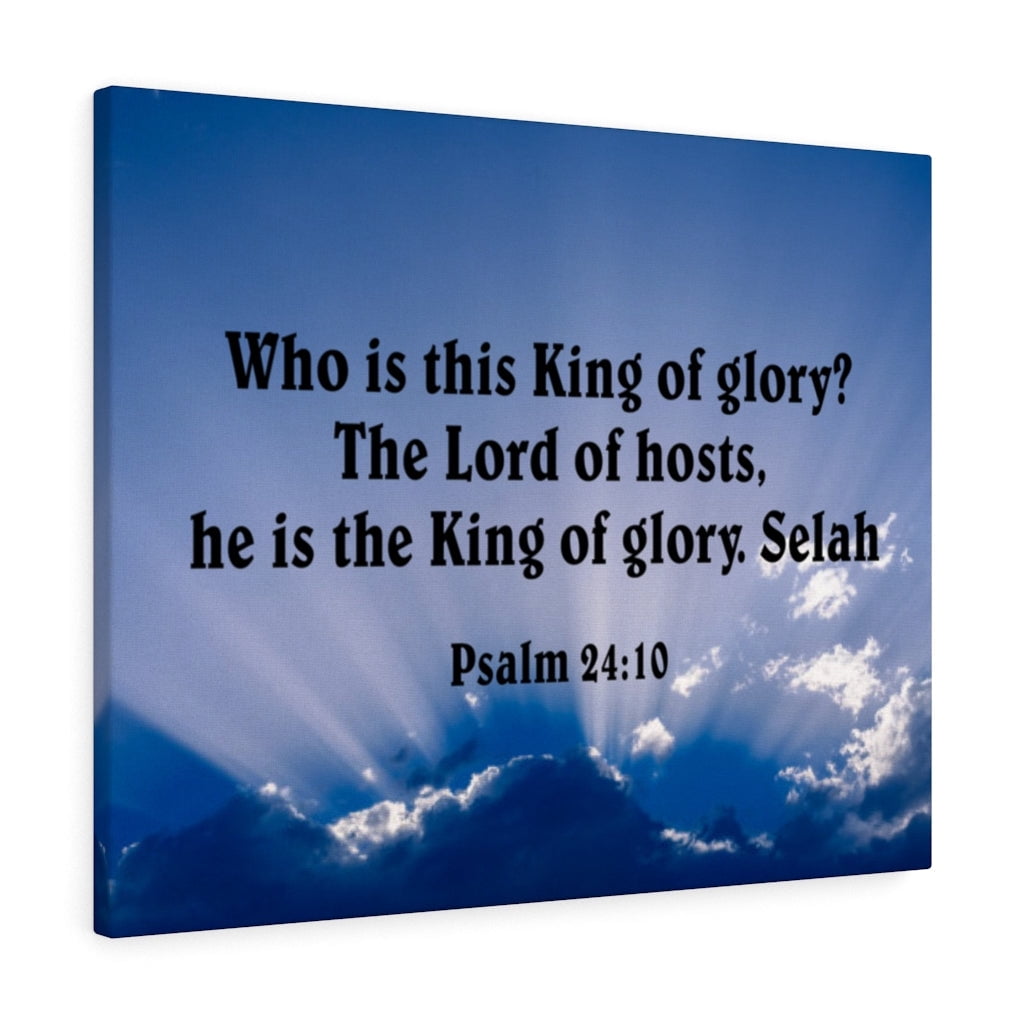 Scripture Walls Psalm 24:10 The Lord of Hosts Bible Verse Canvas ...