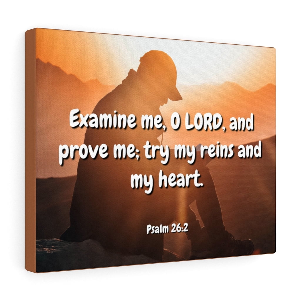 Scripture Walls Psalm 26:2 Prove Me Bible Verse Canvas Christian Wall ...