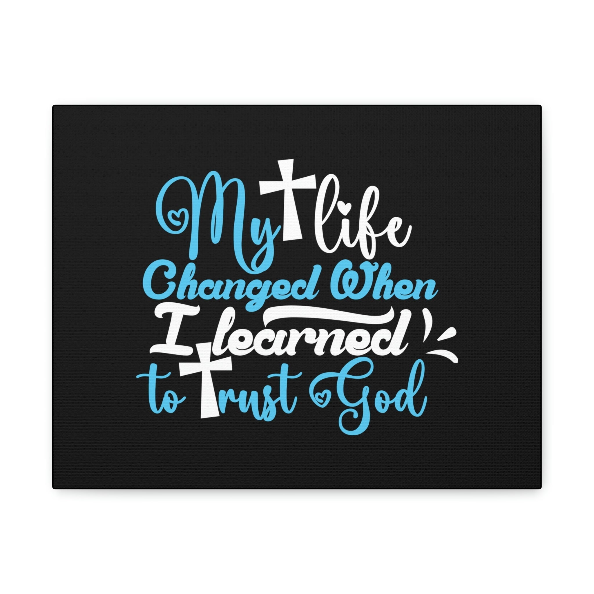 Scripture Walls Psalm 28:7 I Learned To Trust God Christian Wall Art ...