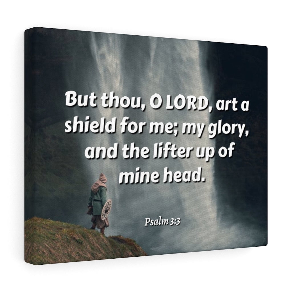 Scripture Walls Psalm 3:3 My Shield Bible Verse Canvas Christian Wall ...