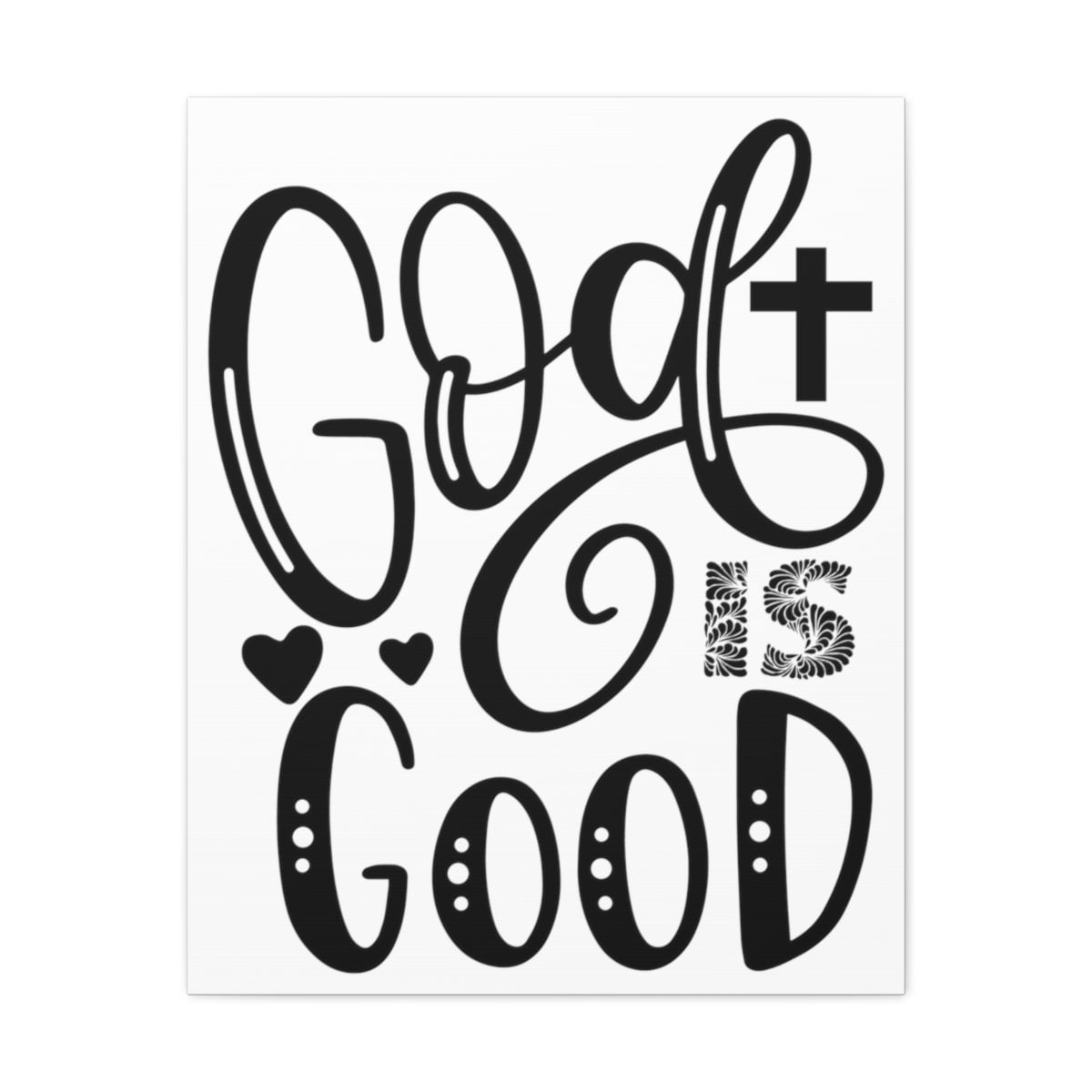 Scripture Walls Psalm 34:8 God Is Good Bible Verse Canvas Christian ...