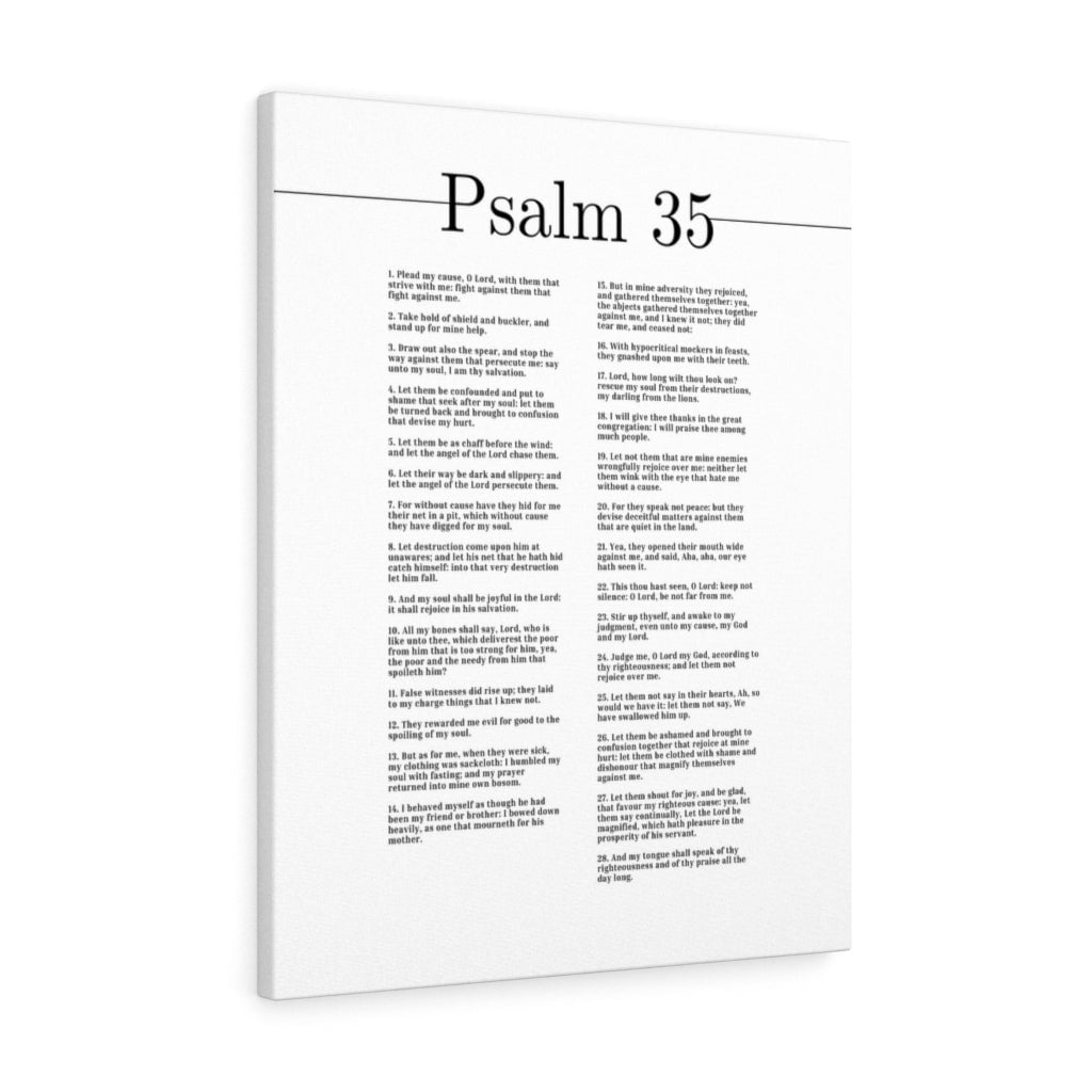 Scripture Walls Psalm 35 My Soul Shall Be Joyful Bible Verse Canvas ...