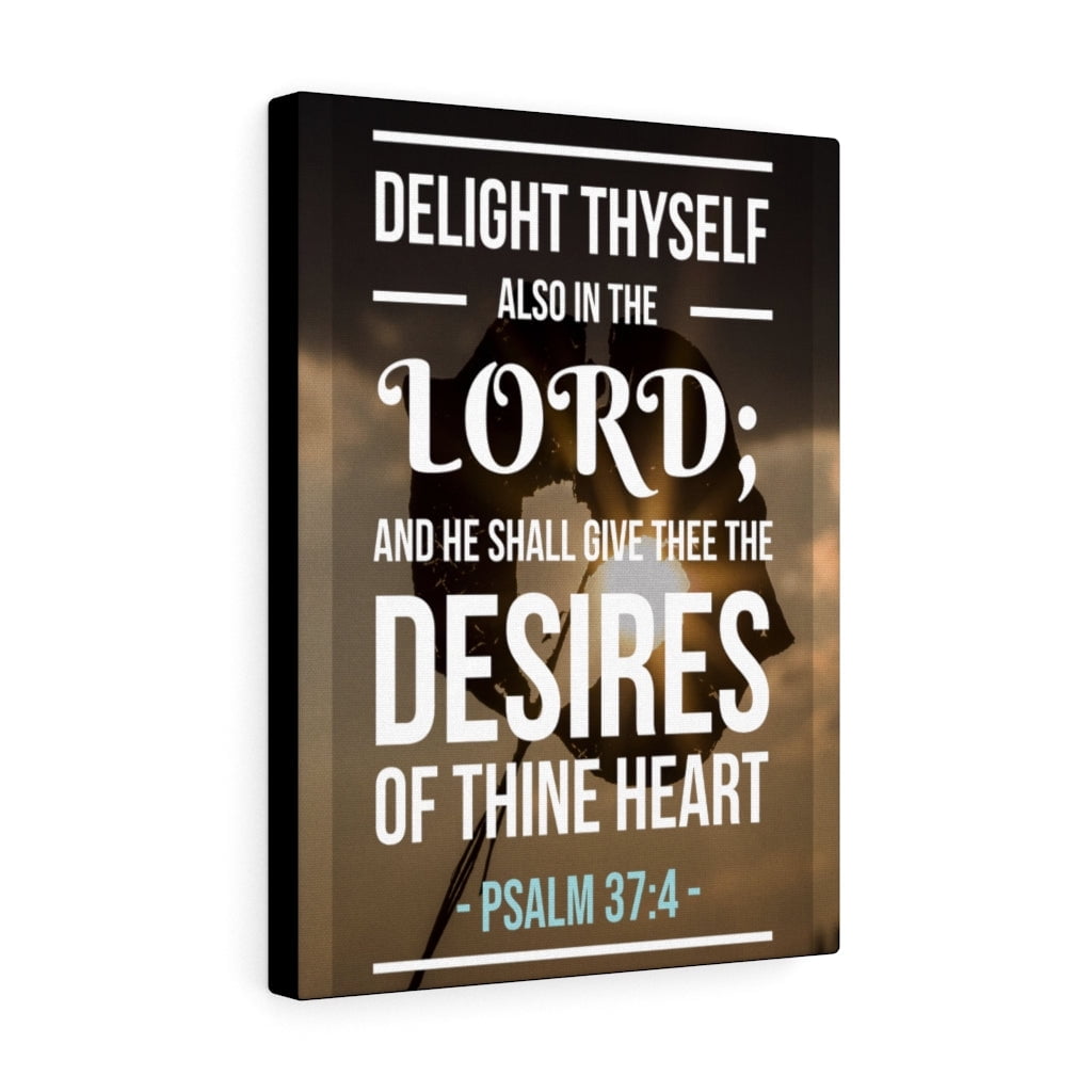 Scripture Walls Psalm 37:4 Delight Thyself in the Lord Bible Verse ...