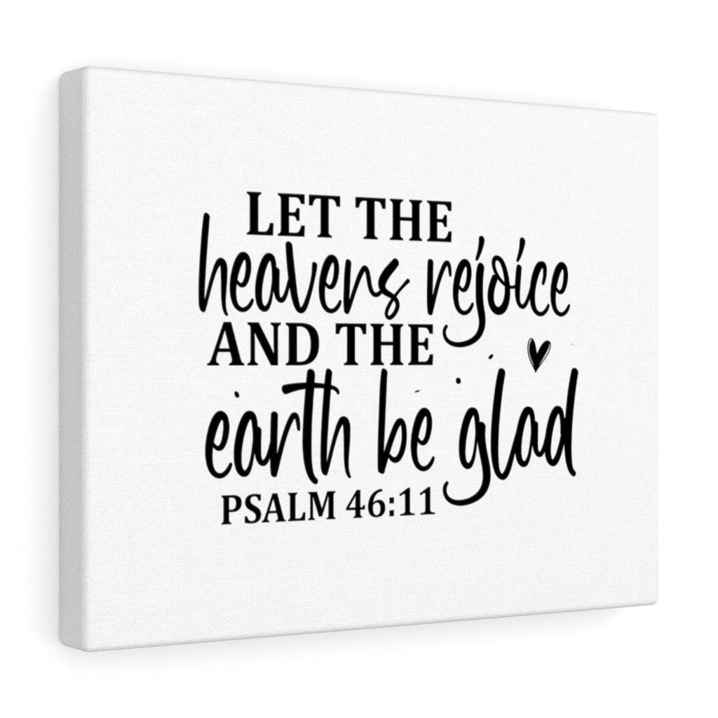 Scripture Walls Psalm 46:11 Healers Rejoice Bible Verse Canvas ...