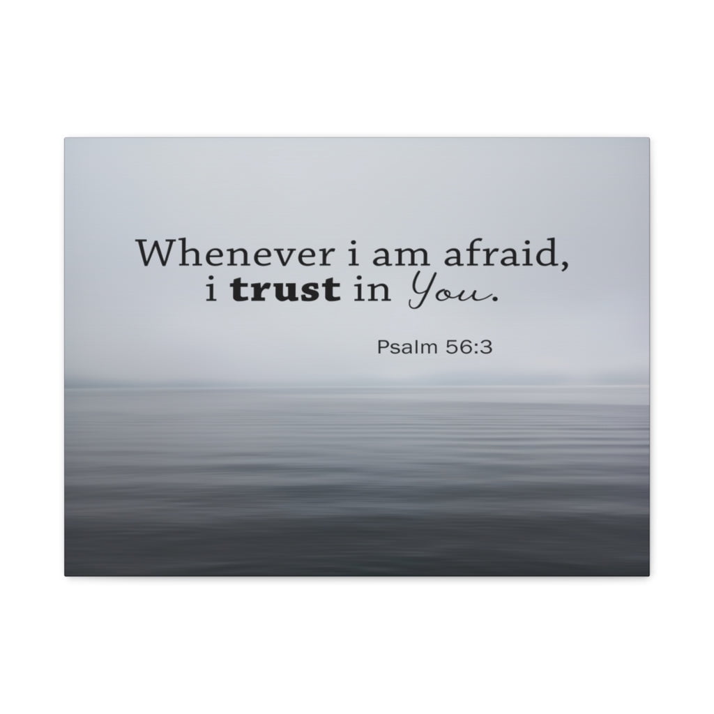 Scripture Walls Psalm 56:3 I Trust In You Bible Verse Canvas Christian ...