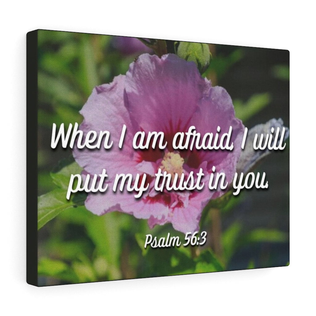 Scripture Walls Psalm 56:3 I Will Put My Trust Bible Verse Canvas ...