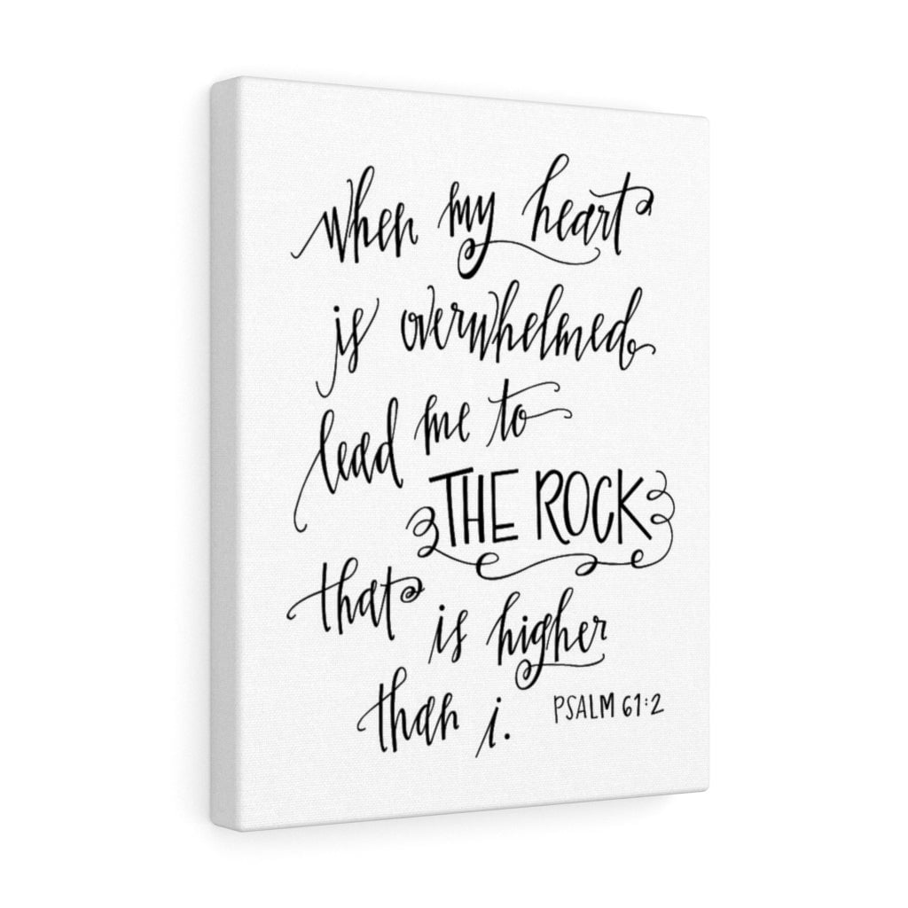 Scripture Walls Psalm 61:2 When My Heart Is Overwhelmed Bible Verse ...