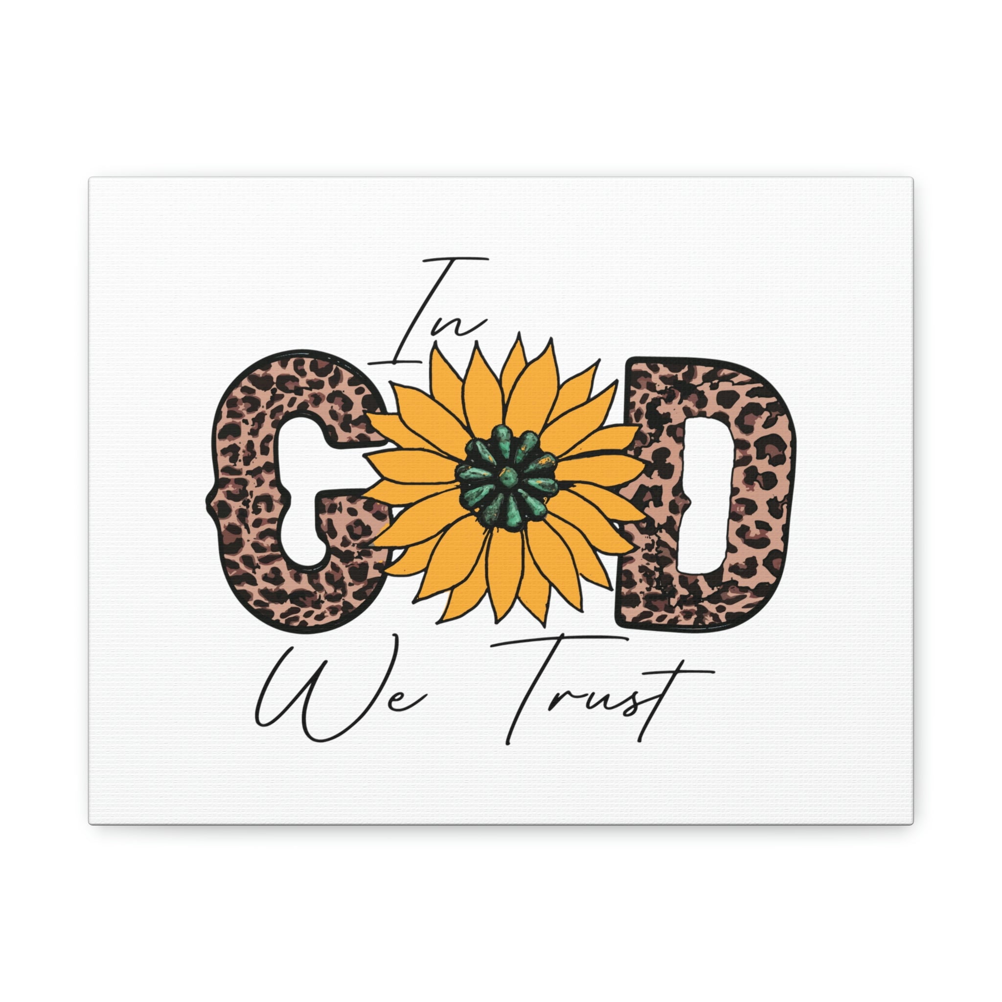 Scripture Walls Psalm 9:10 In God Yellow Flower Christian Wall Art ...