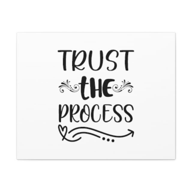 Scripture Walls Psalm 9:10 Trust The Process Bible Verse Canvas ...