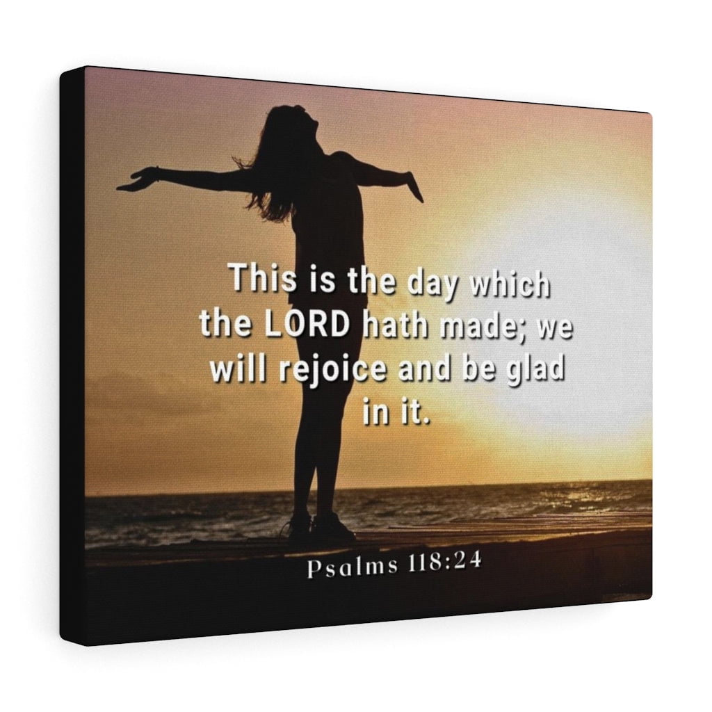 Scripture Walls Psalms 118:24 The Day Bible Verse Canvas Christian Wall ...