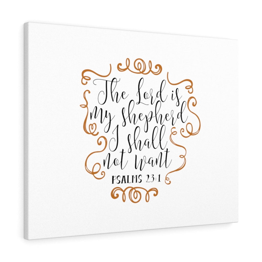 Scripture Walls Psalms 23:1 My Shepherd Bible Verse Canvas Christian ...