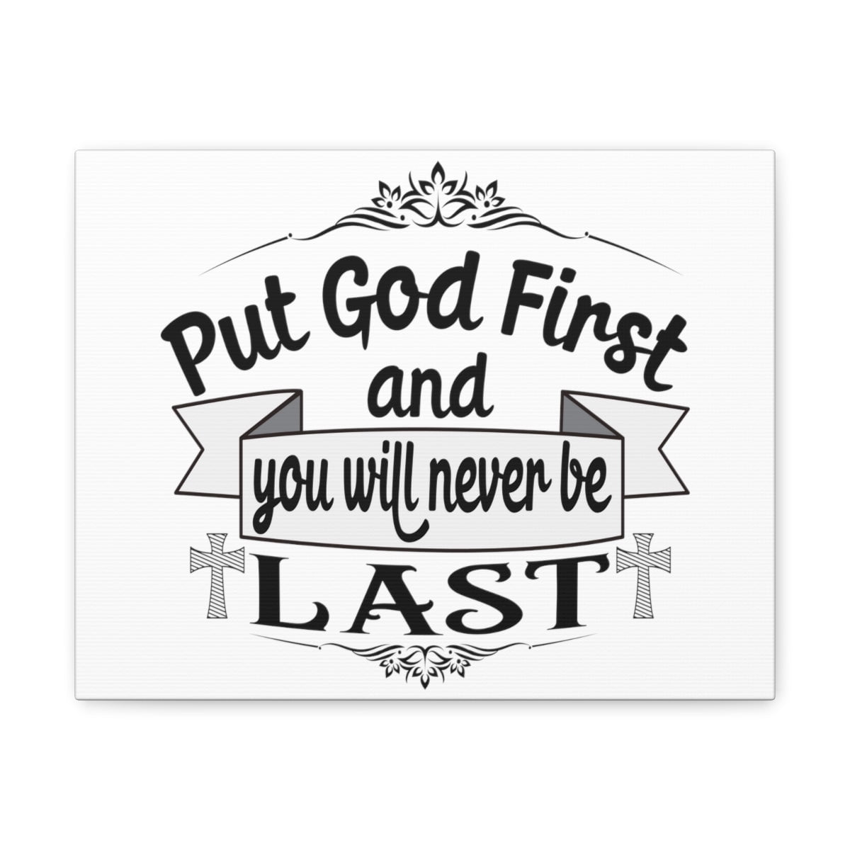 Scripture Walls Put God First Matthew 6:33 Christian Wall Art Print ...