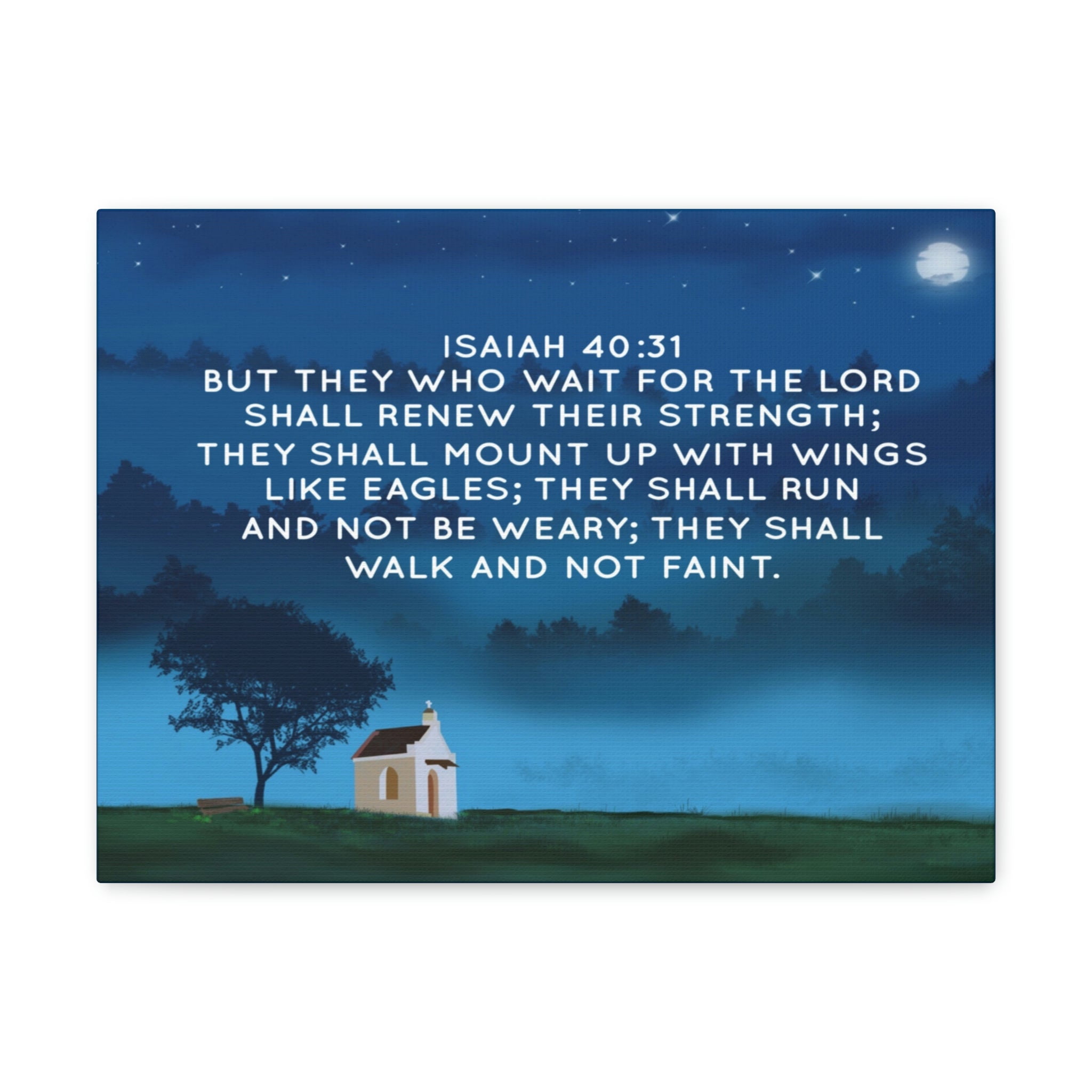 Scripture Walls Renew Their Strength Isaiah 40:31 Bible Verse Canvas ...