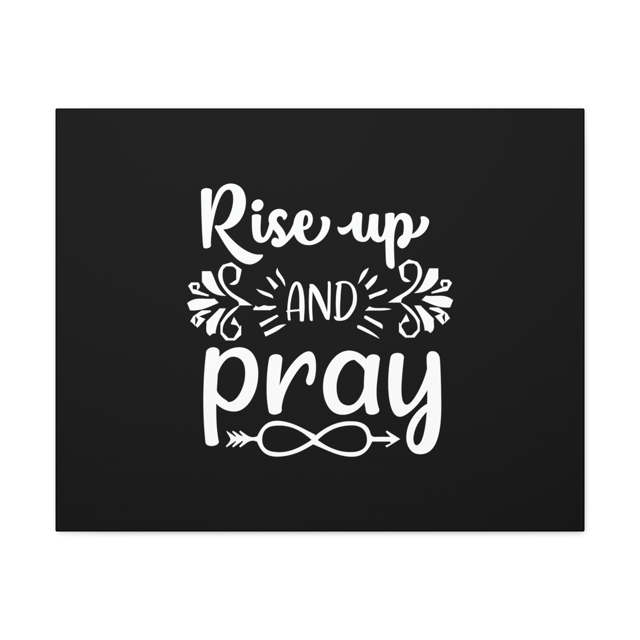 Scripture Walls Rise Up And Pray Mark 1:35 Infinity Christian Wall Art ...