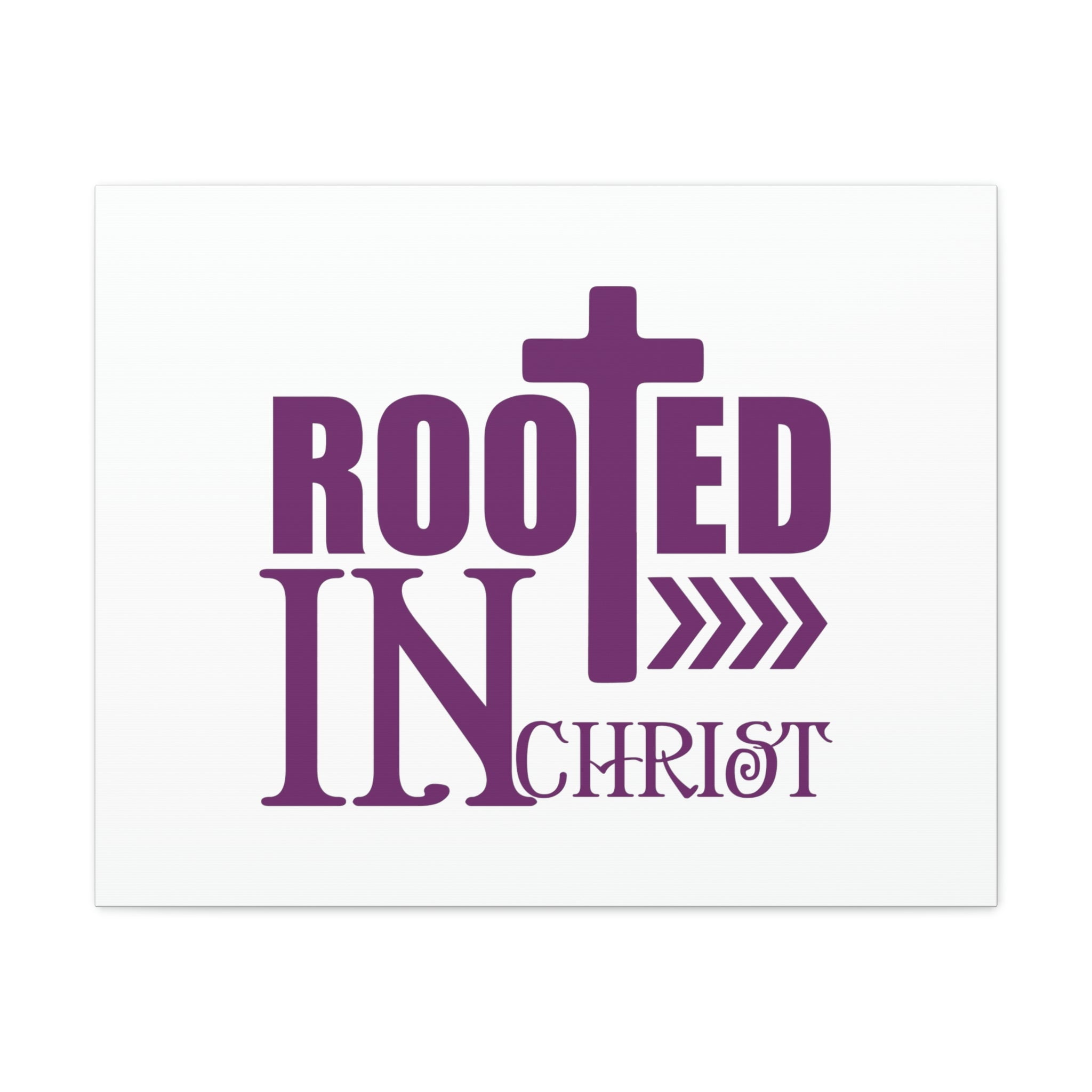 Scripture Walls Rooted In Christ Ephesians 3:17 Christian Wall Art ...