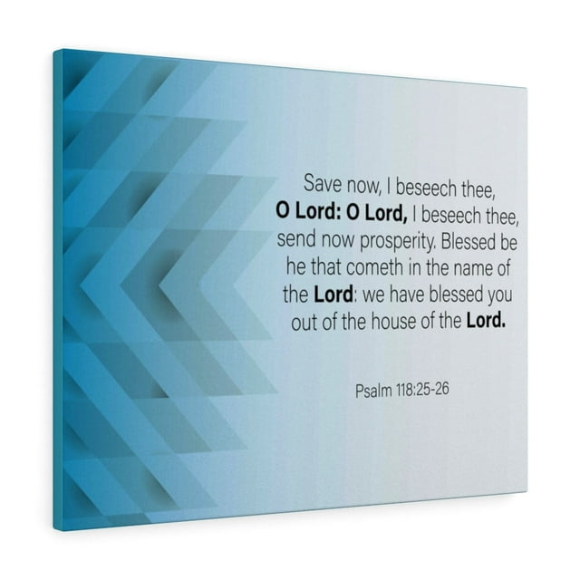 Scripture Walls Save Now Psalm 118:25-26 Wall Art Christian Home Decor ...