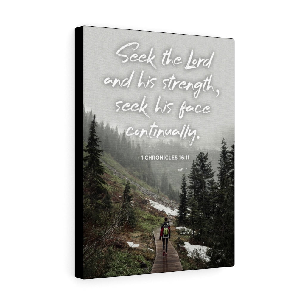 Scripture Walls Seek the Lord 1 Chronicles 16:11 Bible Verse Canvas ...