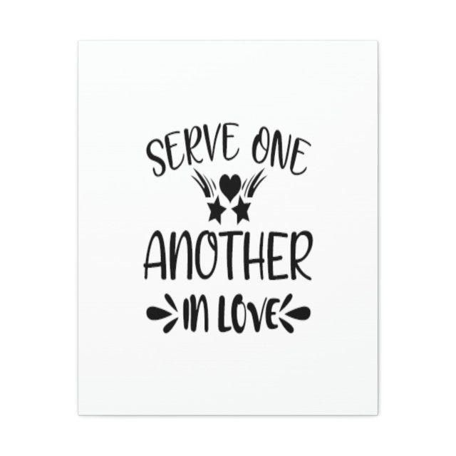 Scripture Walls Serve One Another Ephesians 5:21 Christian Wall Art ...