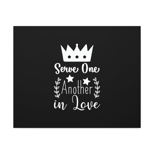 Scripture Walls Serve One Another In Love Ephesians 5:21 Christian Wall ...