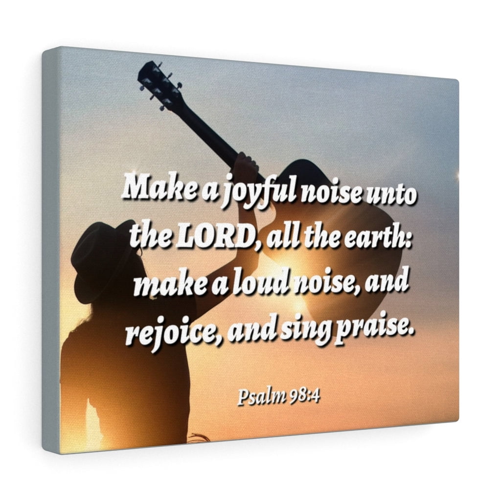 Scripture Walls Psalm 98:4 Sing Praise Bible Verse Canvas Christian ...