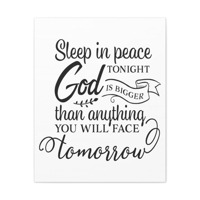 Scripture Walls Sleep In Peace Ephesians 3:20-21 Christian Wall Art ...