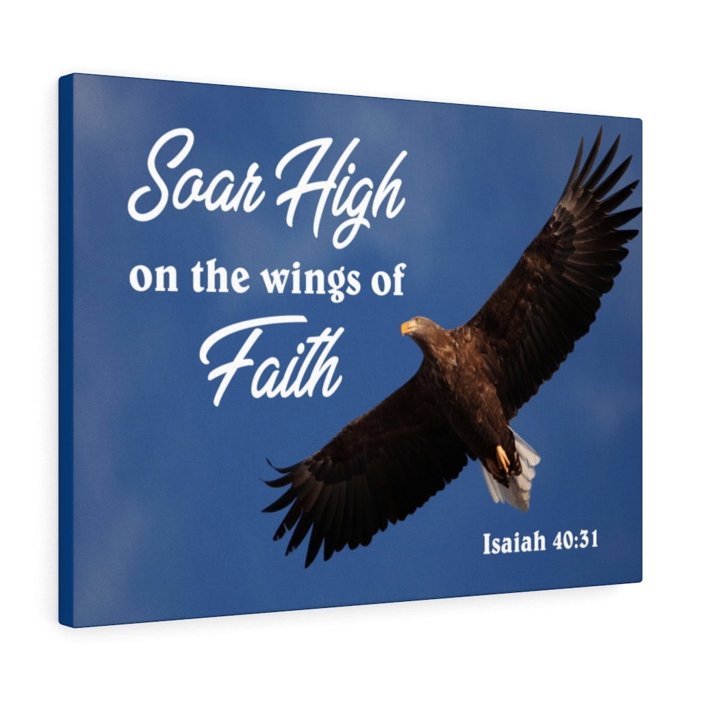 Scripture Walls Soar High Isaiah 40:31 Bible Verse Canvas Christian ...