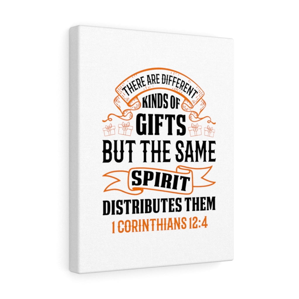Scripture Walls Spirit Distributes Them 1 Corinthians 12:4 Bible Verse ...