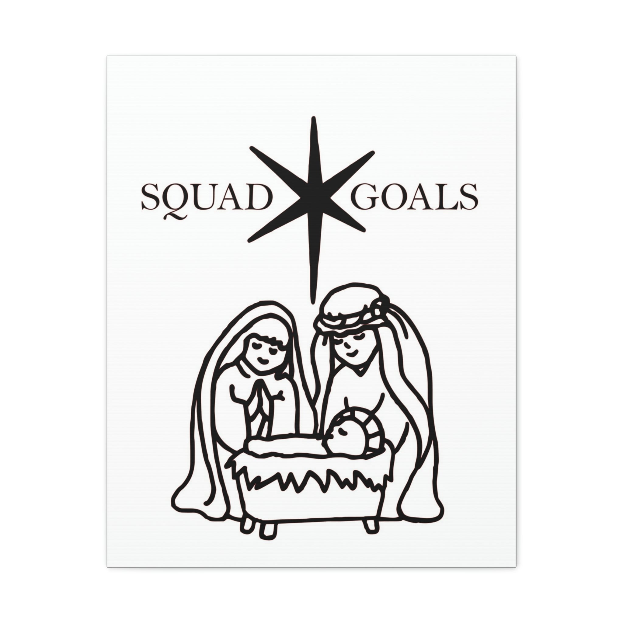 Scripture Walls Proverbs 27:17 Squad Goals Bible Verse Canvas Christian ...