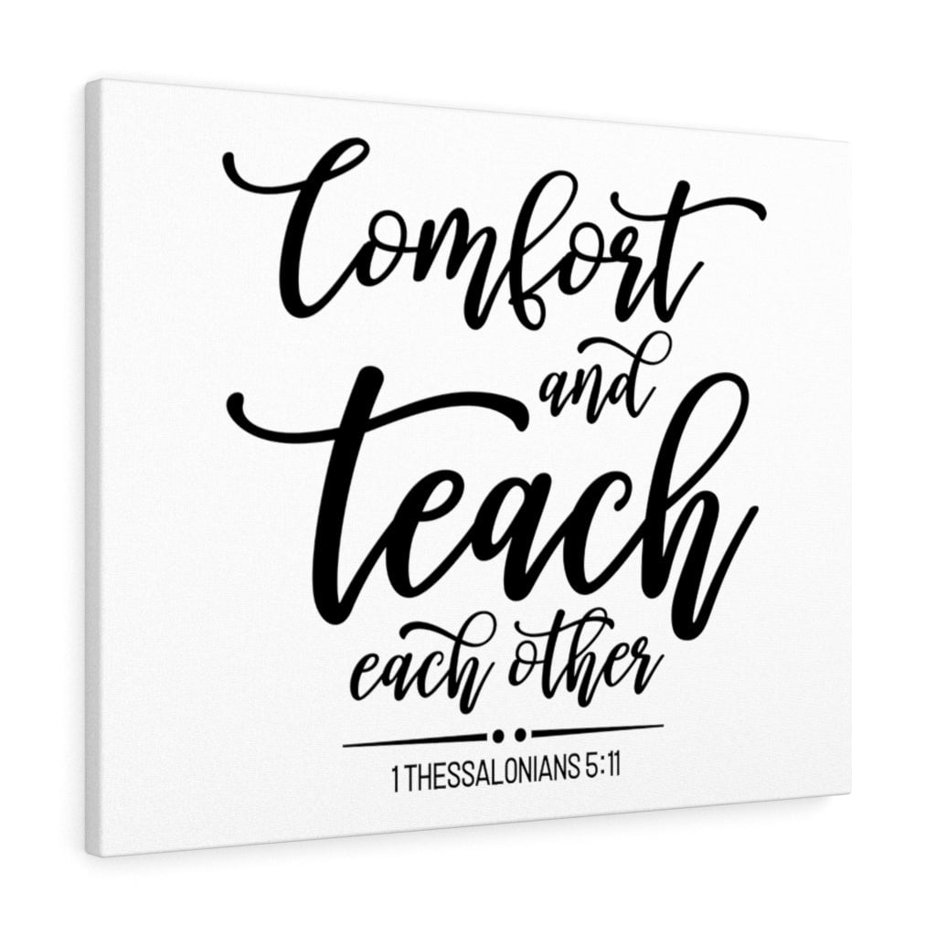 Scripture Walls Teach Each Other 1 Thessalonians 5:11 Bible Verse ...