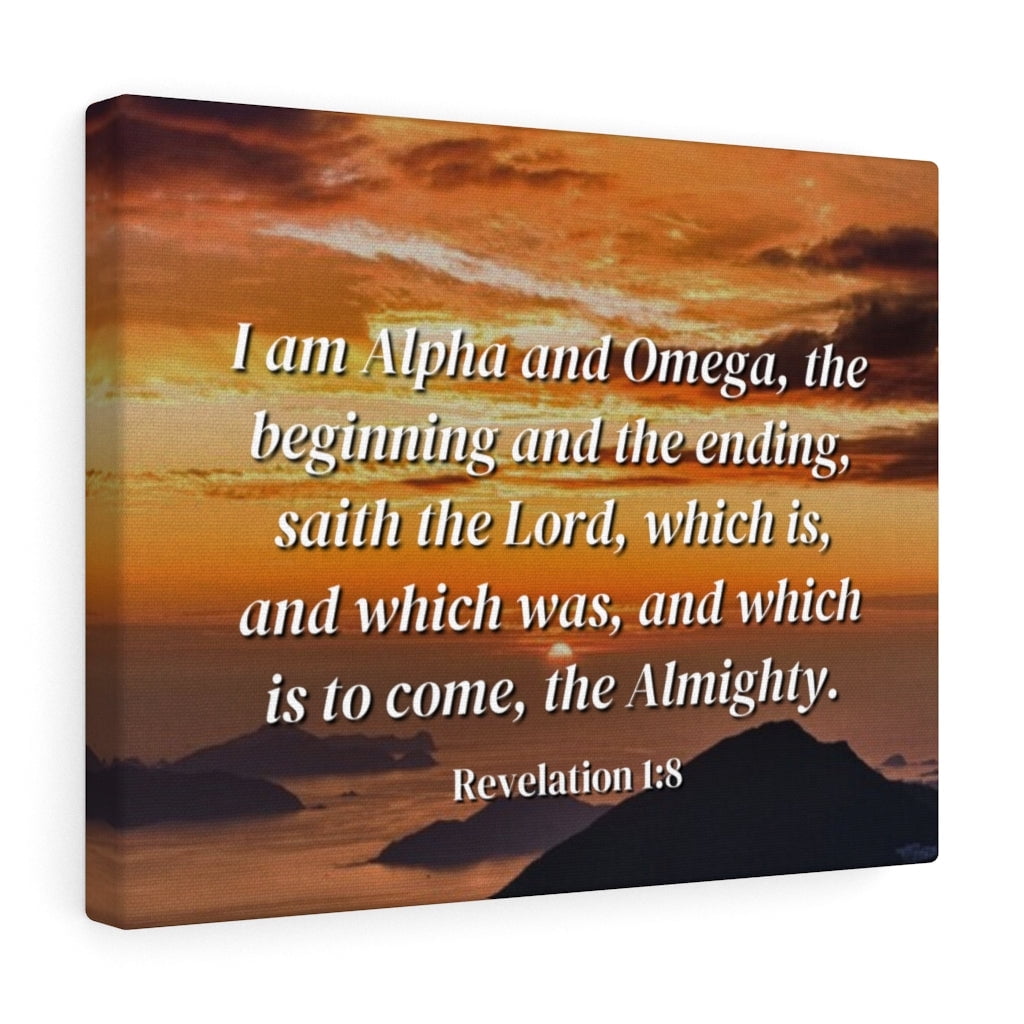 Scripture Walls The Almighty Revelation 1:8 Bible Verse Canvas ...