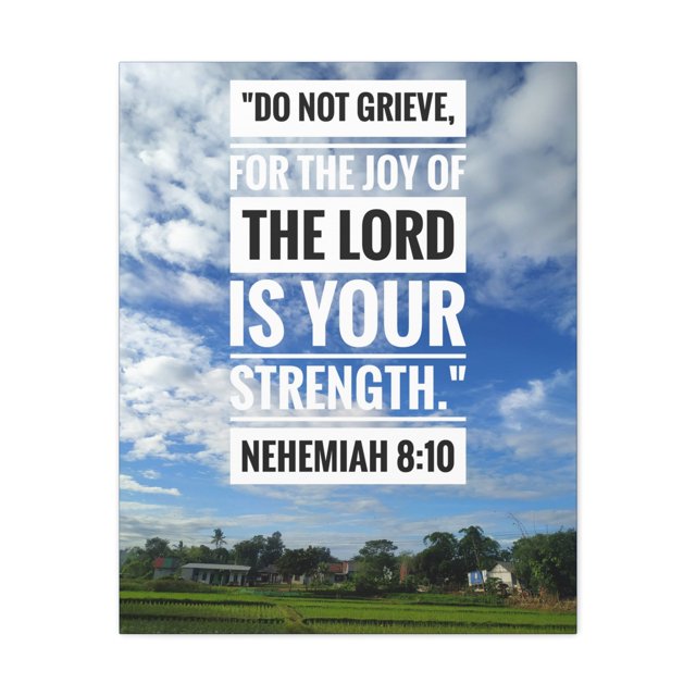 Scripture Walls The Joy Of The Lord Nehemiah 8:10 Christian Wall Art ...