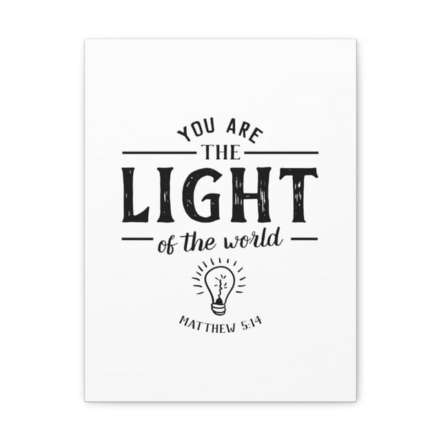 Scripture Walls The Light Of The World Matthew 5:14 Christian Wall Art ...