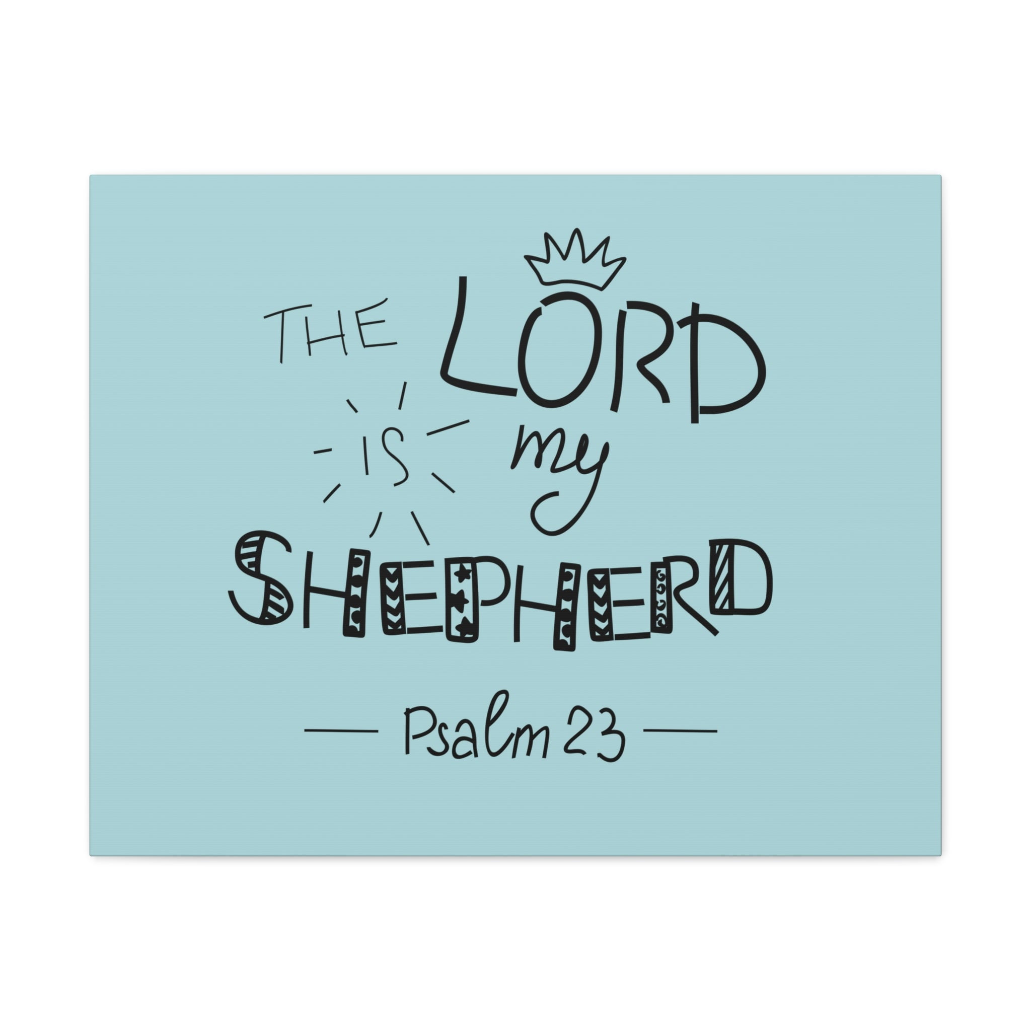 Scripture Walls Psalm 23 The Lord Is My Shepherd Christian Wall Art ...