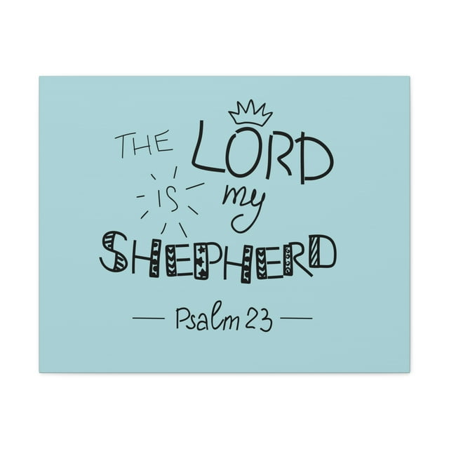 Scripture Walls Psalm 23 The Lord Is My Shepherd Christian Wall Art ...