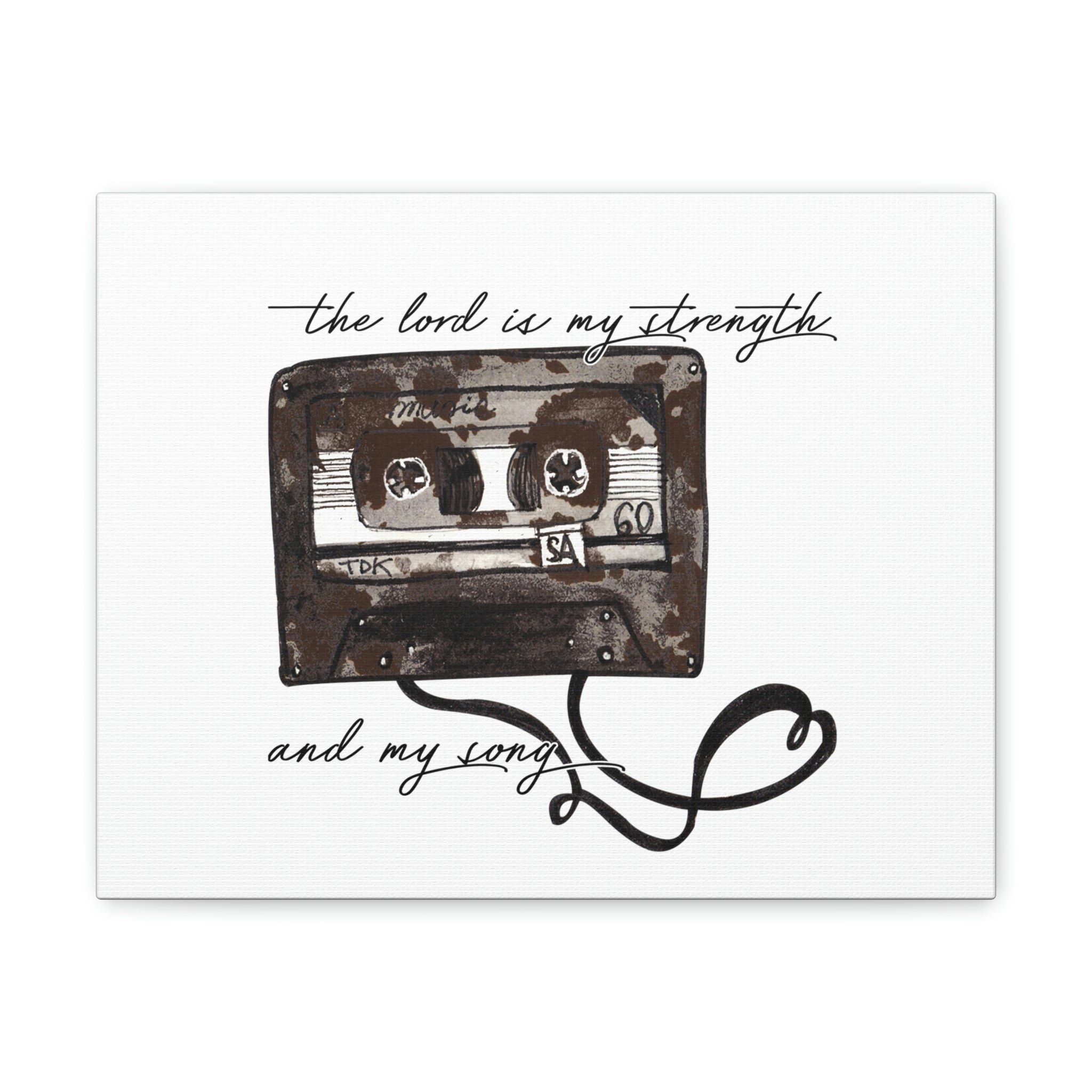 Scripture Walls The Lord Is My Strength And My Song Exodus 15:2 ...