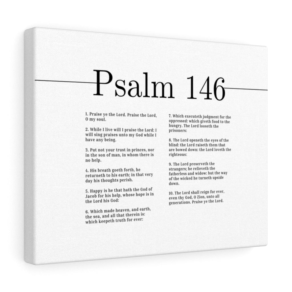 Scripture Walls The Lord Loveth The Righteous Psalm 146 Bible Verse ...