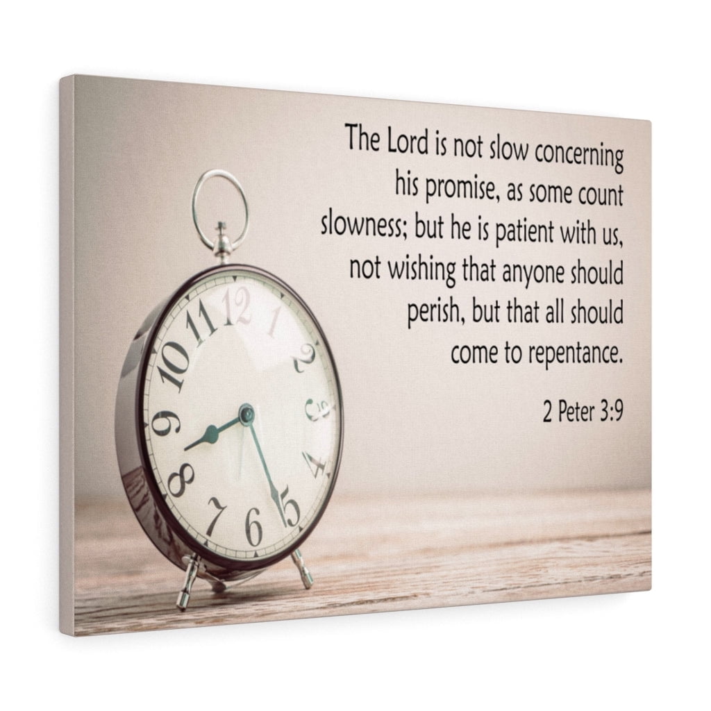 Scripture Walls The Lord is Not Slow 2 Peter 3:9 Wall Art Christian ...