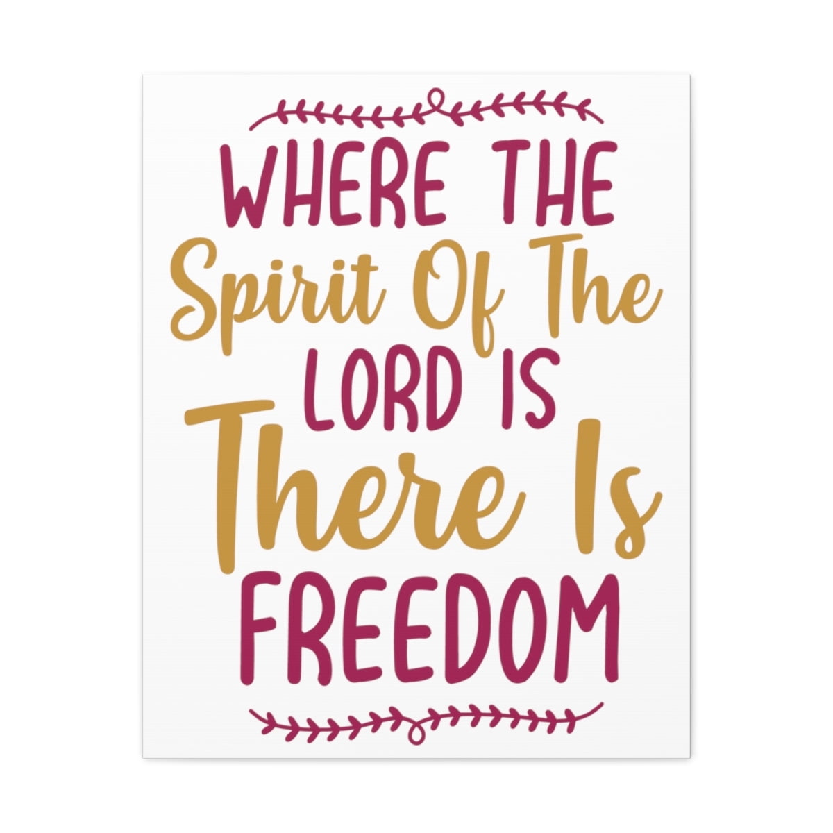 Scripture Walls There Is Freedom 2 Corinthians 3:17 Christian Wall Art ...