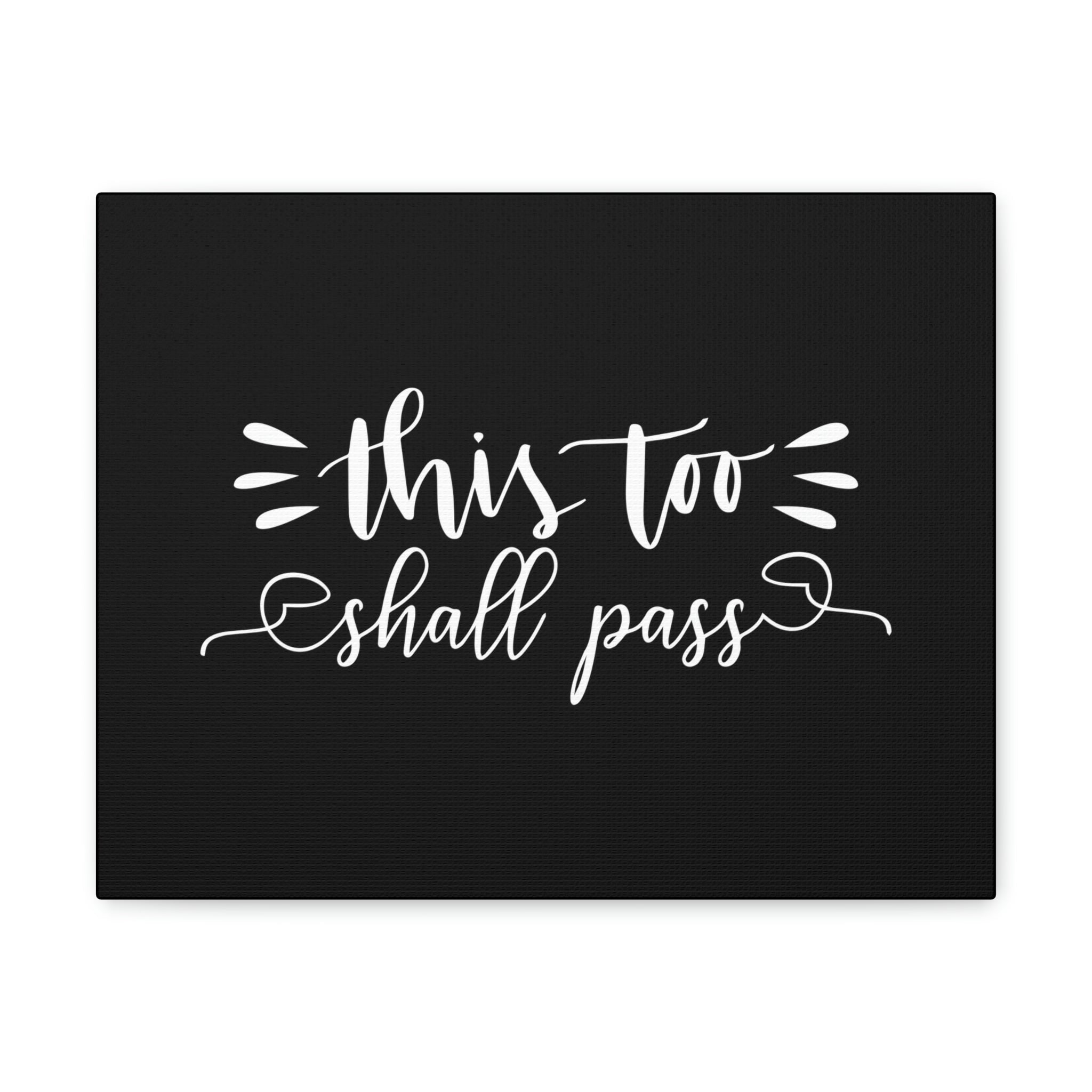 Scripture Walls This Too Shall Pass 2 Corinthians 4:18 Black Christian ...