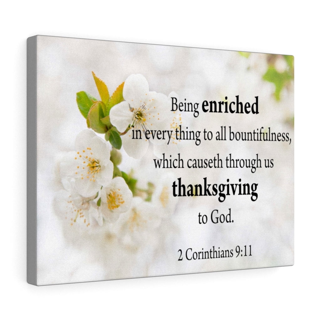 Scripture Walls To All Bountifulness 2 Corinthians 9:11 Bible Verse ...