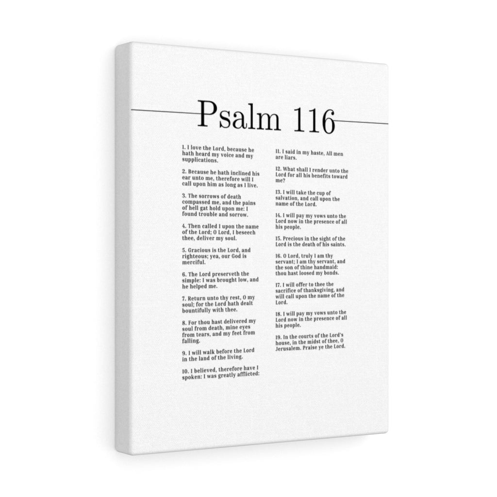 Scripture Walls Psalm 116 Walk Before The Lord White Bible Chapter ...