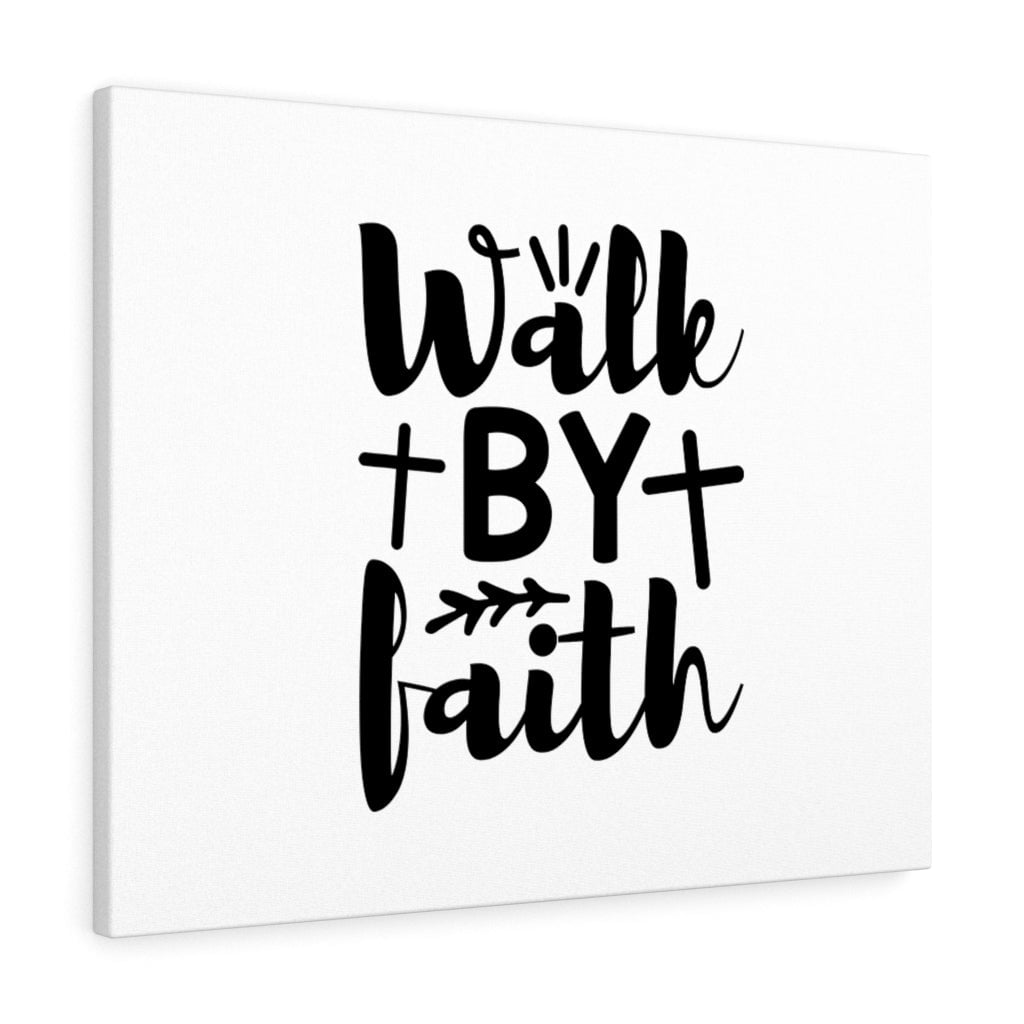 Scripture Walls Walk By Faith Cross Bible Verse Canvas Christian Wall ...