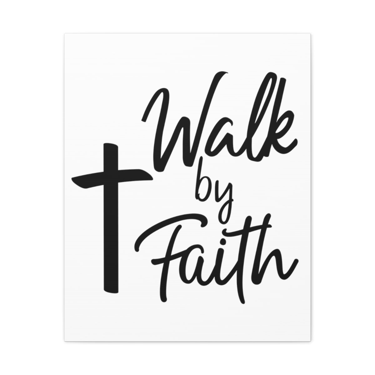 Scripture Walls Walk By Faith Hebrews 11:1-40 Christian Wall Art Print ...