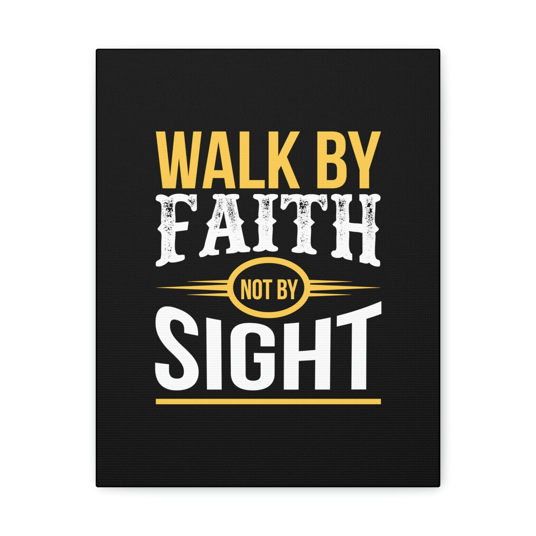 Scripture Walls Walk By Faith Not By Sight 2 Corinthians 5:7 Orange ...
