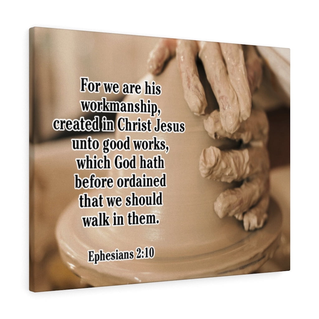 Scripture Walls We Are His Workmanship Ephesians 2:10 Scripture Bible ...
