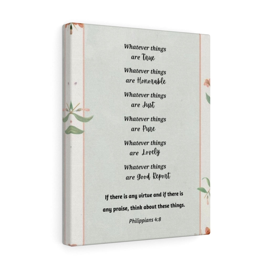 Scripture Walls Whatever Things Are True Philippians 4:8 Bible Verse ...