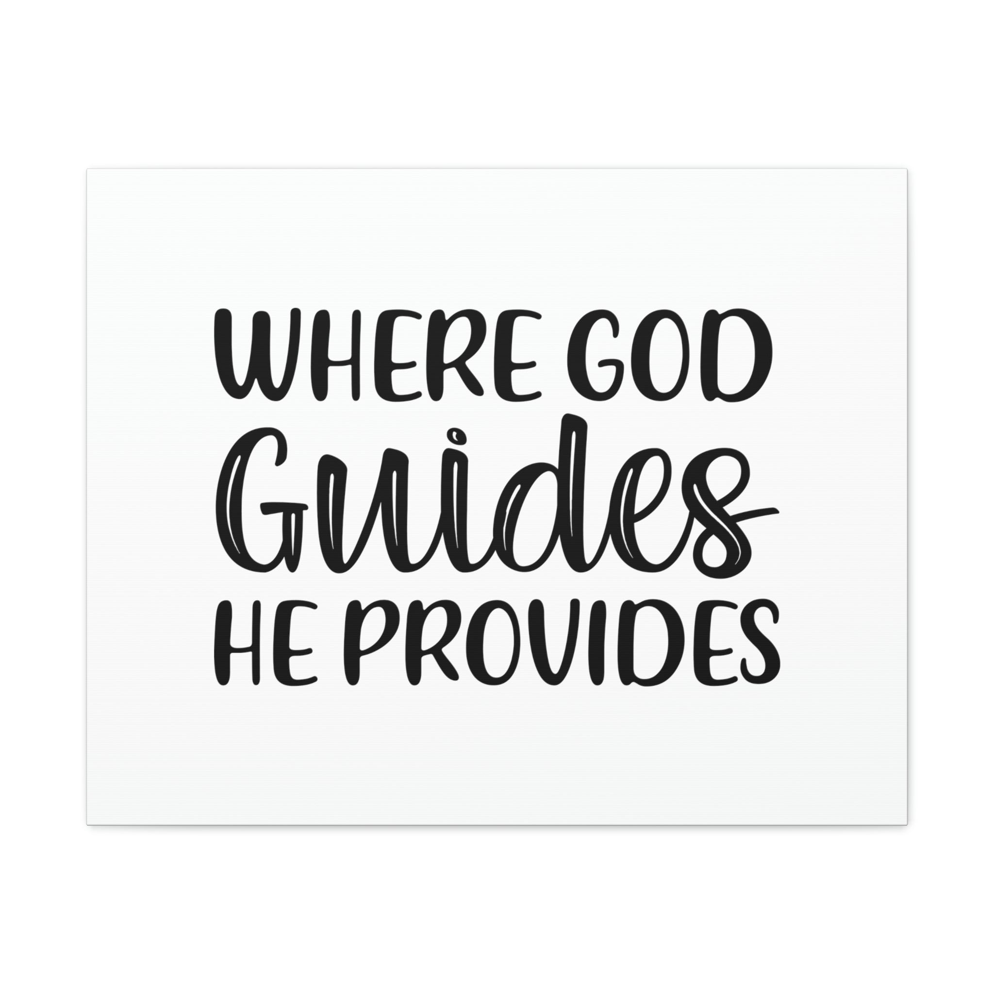 Scripture Walls Where God Guides, He Provides 1 Corinthians 10:13 ...